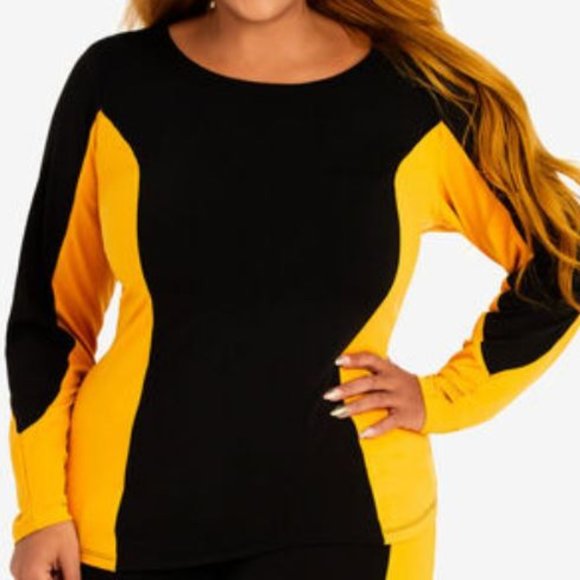 Ashley Stewart Tops Ashley Stewart Color Block Top 2628 Nwt Poshmark